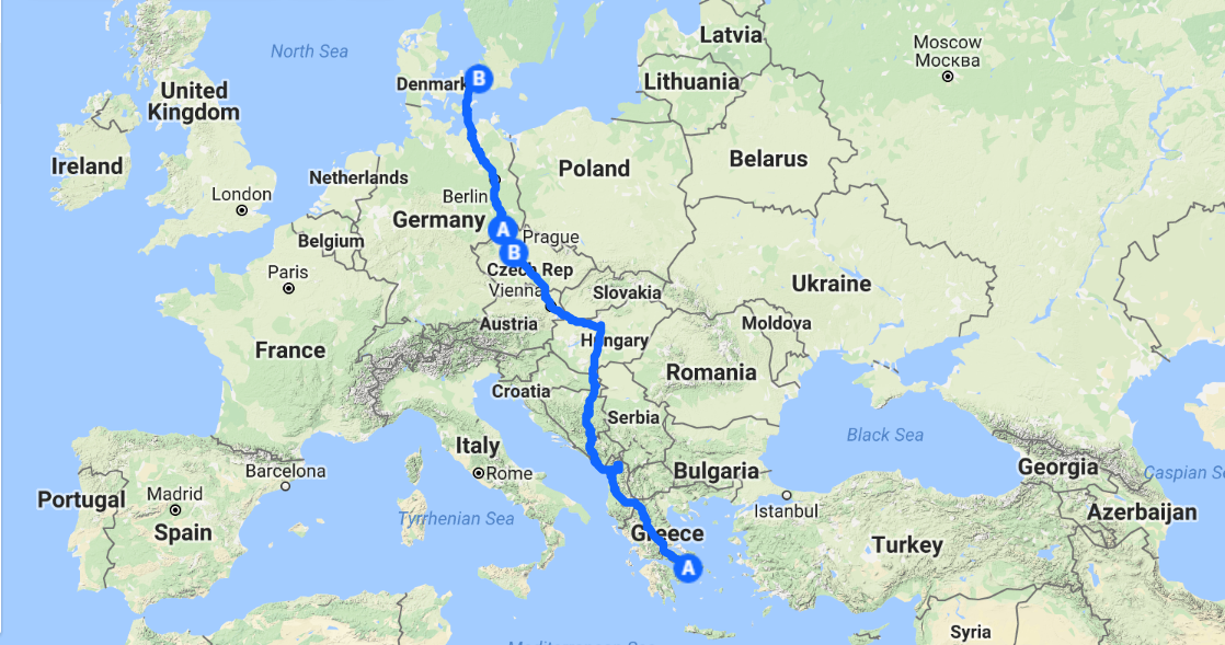 What’s Next: Athens to Copenhagen – 360 by bike